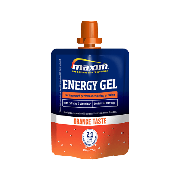 Maxim Energy Gel - 1 x 100g - Energy Gels without caffeine - Energy ...